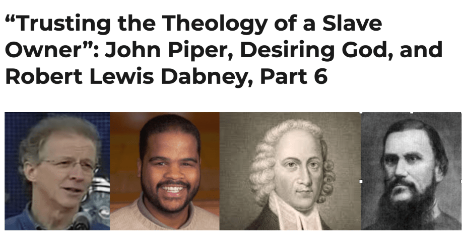Jonathan Edwards, Dabney, Piper & Daniel Kleven – All Things Church